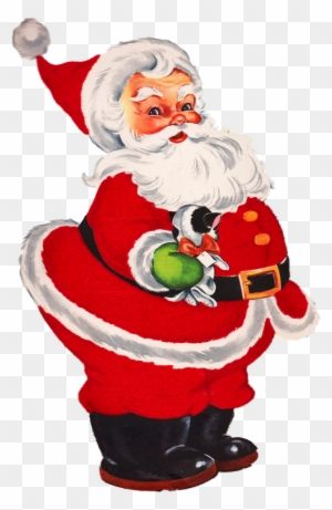 Vintage Santa Clipart, Transparent PNG Clipart Images Free Download ...