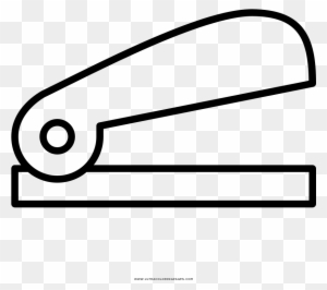Stapler Coloring Page - Stapler - Free Transparent PNG Clipart Images ...