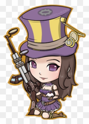 Caitlyn • League Of Legends - League Of Legends Chibi Caitlyn - Free ...