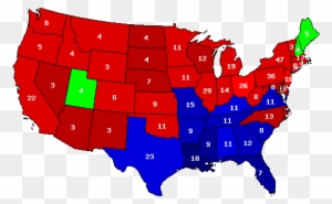 1932 Electoral Vote Map - John F. Kennedy Library - Free Transparent ...