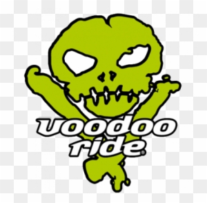 Voodoo Ride Sticker Voodoo Ride 12 X 12cm Groen - Logo Voodoo Ride ...