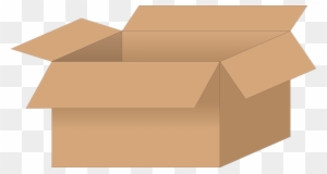 Box Clip Art 8, - Box Cartoon Transparent Background - Free Transparent ...