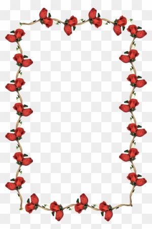 Red Rose Border Clip Art, Transparent PNG Clipart Images Free Download ...