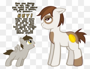 Overprotective Baby Brother By Ludiculouspegasus - Mlp Pipsqueak And ...