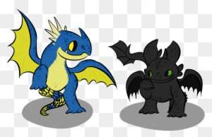 Toothless Vs Hook Fang Clipart