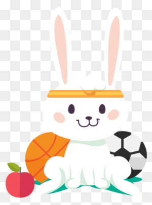 Benefits Of Doing Plank Exercise - Easter Bunny Fitness Png - Free ...