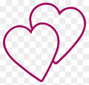 Simple Double Heart - Fotor - Free Transparent PNG Clipart Images Download