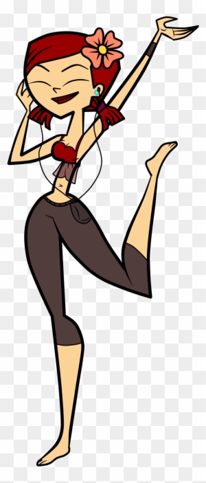 Zoey Dancing - Total Drama Revenge Of The Island Zoey - Full Size PNG ...