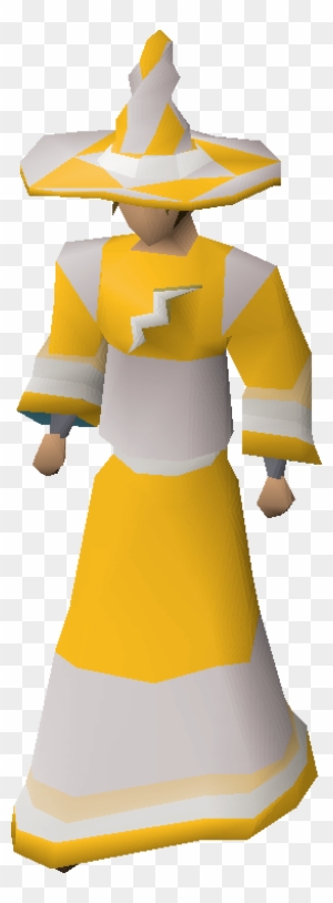 A Player Wearing Light Infinity Robes - Light Infinity Colour Kit ...