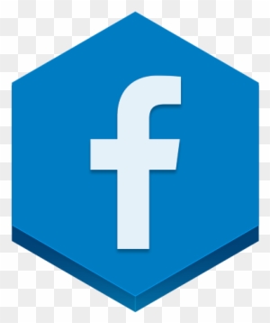 Facebook Hex Icon - Free Transparent PNG Clipart Images Download