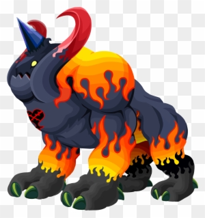 Behemoth Ω Khx - Kingdom Hearts Omega Behemoth - Full Size PNG Clipart ...