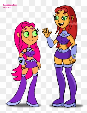 Starfire By Zeldron-justice - Starfire Teen Titans Go Vector - Free ...