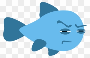 Skeptical Fish - Fish - Free Transparent PNG Clipart Images Download
