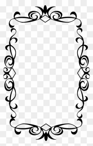 Clipart Frames And Borders Black And White, Transparent PNG Clipart ...