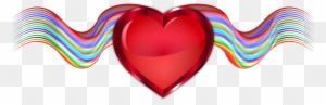 Medium Image - Heart Ribbons - Free Transparent PNG Clipart Images Download