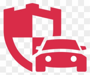 Car Icon With Protective Shield - Insurance - Free Transparent PNG ...