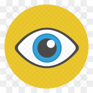 Vision Icon - Eye Flat Design Png - Free Transparent PNG Clipart Images ...