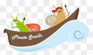 Pirate Snails - Pirate - Free Transparent PNG Clipart Images Download