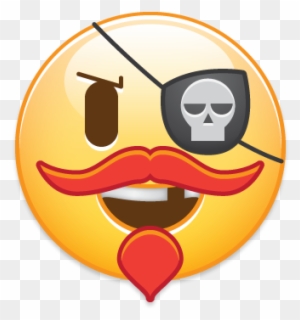 Pirate Of The Seven Seas By Mondspeer - Pirate Emoji Png - Free ...