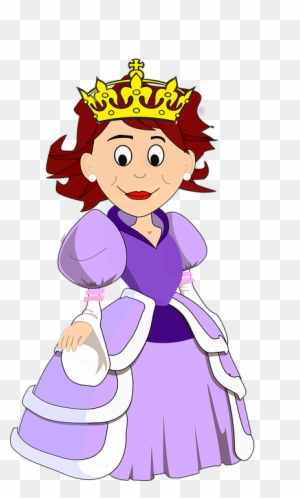 Purple Princess Cliparts - Animated Queen - Free Transparent PNG ...