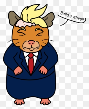 Hamster Trump By Randomchiz Hamster Trump By Randomchiz - Cartoon ...
