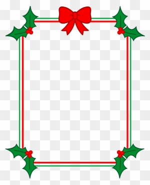 Christmas Clipart Frames And Borders Printable Pdf - Infoupdate.org