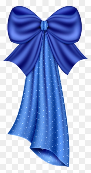 Blue Ribbon Border Clip Art