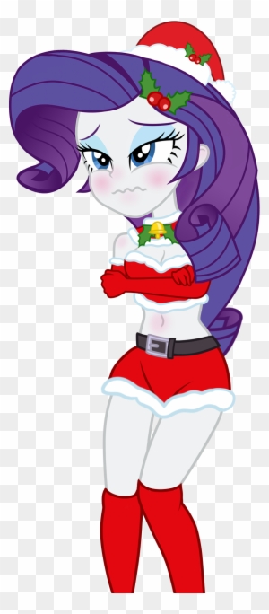 Mlp Santa Costume Rarity By 0bluse - My Little Pony Rarity Hot - Free ...