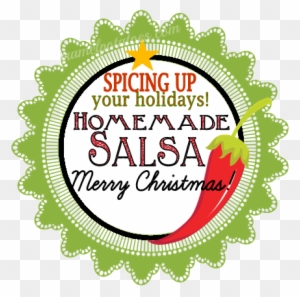 Homemade Salsa Recipe And Printable Gift Tag Take A - Energy Circles ...