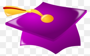 Purple Graduation Cap Png - Full Size PNG Clipart Images Download