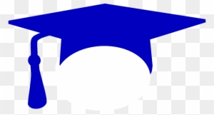 Royal Blue Graduation Cap Clip Art - Royal Blue Graduation Cap - Free ...