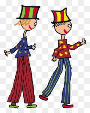 Circus Stilts Clipart