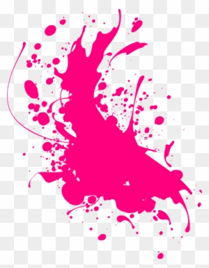 Pink Paint Splatter Clip Art, Transparent PNG Clipart Images Free ...
