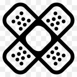 Band Aids Cross Comments - Curitas Vector - Free Transparent PNG ...