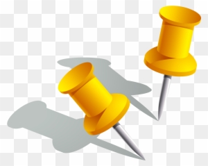Paper Drawing Pin - Drawing Pin - Free Transparent PNG Clipart Images ...
