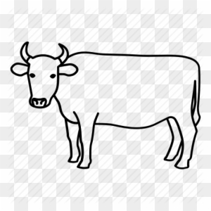 Ox Clipart Two - Disegno Mucca Da Colorare - Free Transparent PNG ...