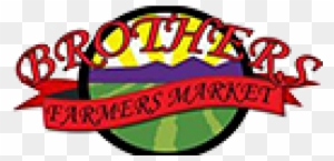 Brothers Farmer's Market Donation Box Sponsor Logo - Sign - Free ...