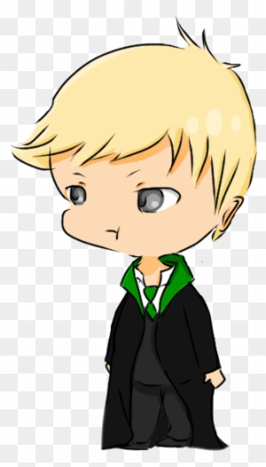 Draco Malfoy Chibi By - Cartoon - Free Transparent PNG Clipart Images ...