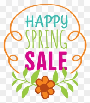 Happy Spring Offer Label Transparent Png - Etiquette - Free Transparent ...