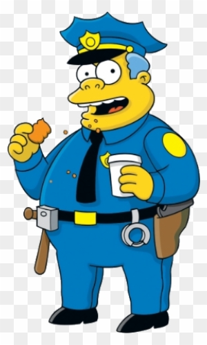 Clancy Wiggum - Chief Wiggum - Free Transparent PNG Clipart Images Download