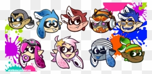 Splatoon Icon Commissions By Adriofthedead - Splatoon Icons - Free ...