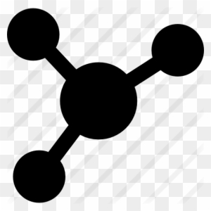 Cell Symbol Of Circles Connected By Lines - Connected Symbol - Free ...