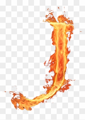 Letter Fire Alphabet J - Fire J Letter Png - Free Transparent PNG ...
