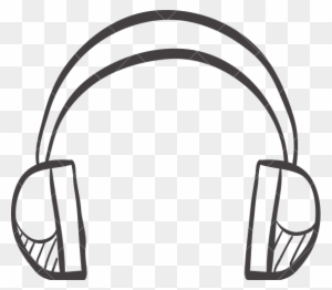 Headphones Doodle - Headphones Doodle - Free Transparent PNG Clipart ...