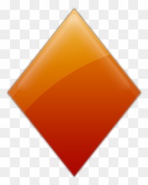 Orange Diamond Shape
