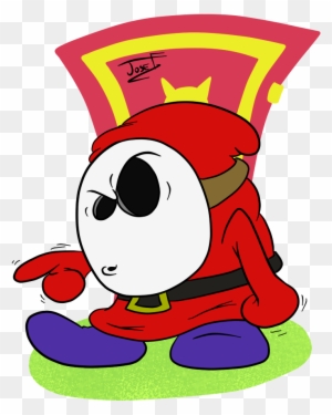 Shy Guy Vector Art By Rotommowtom - Shy Guy Hd Transparent - Free ...