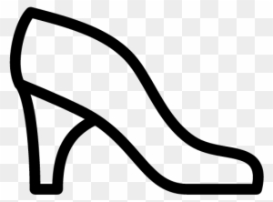 Heels 2 Icon - High Heels Shape - Full Size PNG Clipart Images Download