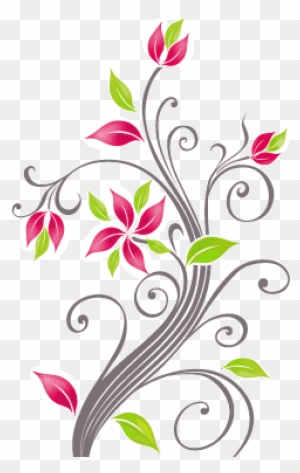 Arabesco Rosa - Floral - Free Transparent PNG Clipart Images Download