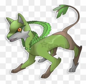 The Wolf Fakemon By Neliorra - Grass Type Dog Pokemon - Free ...