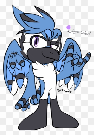 Roku The Blue Jay- Reference And Bio By Kjdragon70 - Blue Jay Sonic Ocs ...